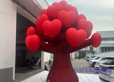 Cina Albero d'amore gonfiabile gigante su misura con luci per decorazioni di eventi nei centri commerciali in vendita