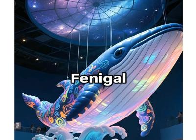 중국 3m 10ft 큰 PVC 붓고래 몰입 박물관 오세아리움 쇼핑몰 판매용