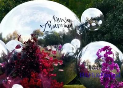 China Glanzende PVC opblaasbare spiegelbal geschikt voor bruiloft hangende decoratie promotiefeest Te koop