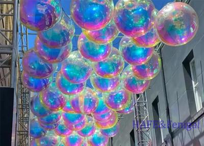 China Custom kleurrijke PVC opblaasbare spiegel ballon feest evenement decoraties kunnen worden opgehangen Te koop