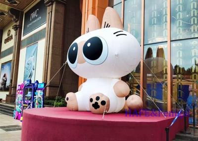 Cina Decorazione per l'aria di animazione per gatti gonfiabili da esterno con luci a LED in vendita