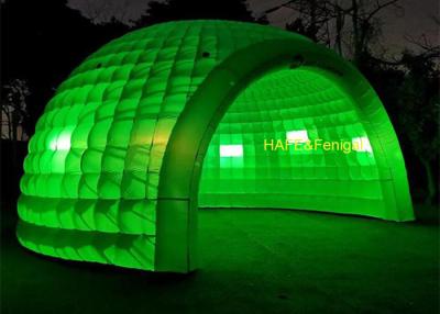 Cina Tenda a cupola gonfiabile 8mX 5m con illuminazione RGB dinamica come rifugio per marketing esperienziale in vendita