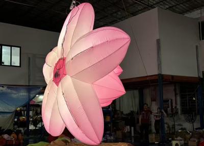 중국 축제 행사 분위기 장식용 LED 조명으로 된 대형 팽창형 미술 꽃 판매용