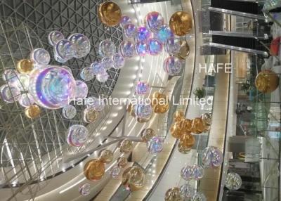 China 3M Big Commercial PVC Shining Inflatable Mirror Balloon Ball Small Order Acceptable for sale