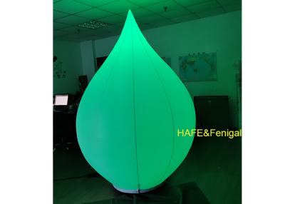 China Globo inflable con iluminación RGB en forma de loto, diseñado para curadores y diseñadores en venta