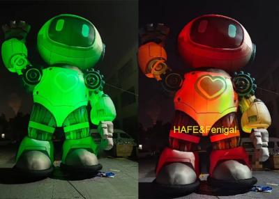 China Customized 6 Meter Tall Inflatable Robot For Environmental Protection Or Tech Expos for sale