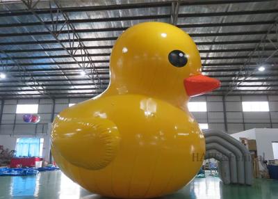 China Custom Inflatable Cartoon Yellow Duck, Suitable For Shopping Mall Decoration Or Theme Park for sale