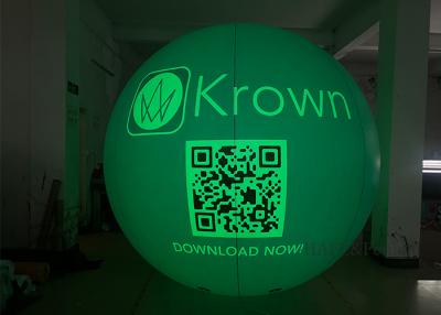 중국 맞춤형 잉크젯 패턴, 이벤트 장식 및 마케팅용 풍선 LED 조명 RGB 판매용