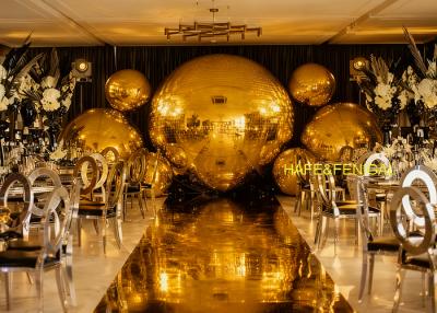 China 2m,2.5m,3m PVC Mirror Balloons For Parties,Photography And Social Media for sale