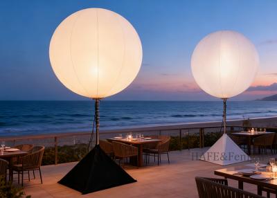 China 800W Inflatable LED Balloon Lights For Event Party Decoration And Lighting for sale