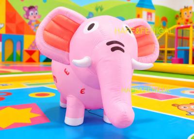 China Custom Inflatable Cartoon Elephant Or Monkey For Children Entertainment Centers for sale