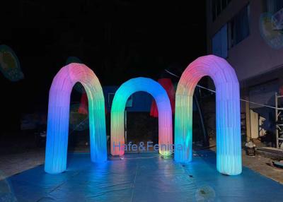 China Arched illuminated inflatable tent, lighting up your outdoor life with a single touch for sale