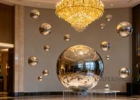 China Double-Layer PVC Inflatable Mirror Balloons For Decorating Event Spaces for sale