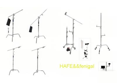 China Detachable Legs,360° Rotating Plate Heavy-Duty Steel Magic Arm Light Stand for sale
