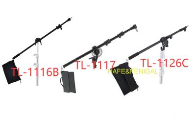 China Aluminum (Lightweight) And Steel (Heavy-Duty) Constructions Adjustable Boom Arm Stands for sale
