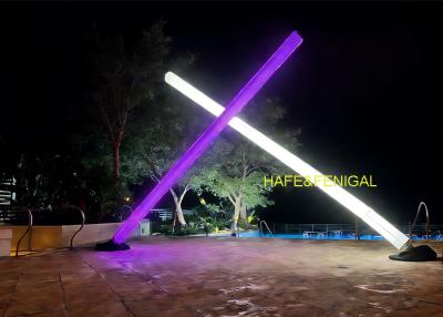 China 5m Long Inflatable Pixel Tube Light Via DMX Or Smartphone For Creative Professionals for sale