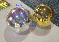 China Small 80cm Inflatable Mirror Balloon Floating Silver Reflective Balloon for sale