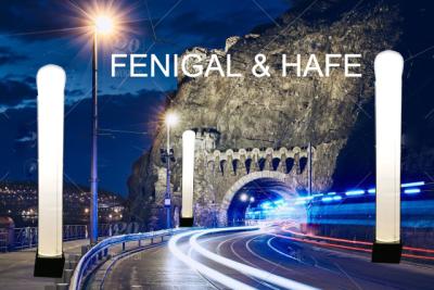 China Torre ligera inflable durable, luz de emergencia inflable con el haluro del metal 1000w en venta