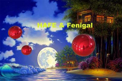 China Balão inflável do espelho da decoração 3.5m do beira-mar ou do Natal à venda