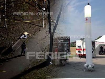 Chine Lumière gonflable de prisme de construction de HMI 2400w à vendre