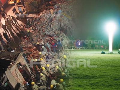 中国 HMI 2400wの構造プリズム膨脹可能なライト 販売のため