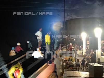 中国 HMI 2400wの構造プリズム膨脹可能なライト 販売のため