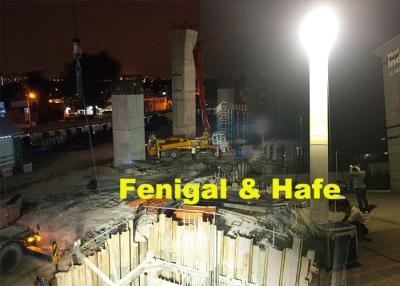 Chine Lumière gonflable réglable de travail de Polysilk 1000W HMI de générateur à vendre