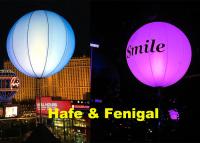 China Color Changing LED Inflatable Light Balloon With DMX512 for sale
