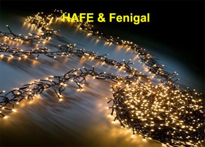 Cina Un albero di Natale 1500 compatto del mazzo ha condotto la lunghezza di Lit delle luci 37.5m della corda in vendita