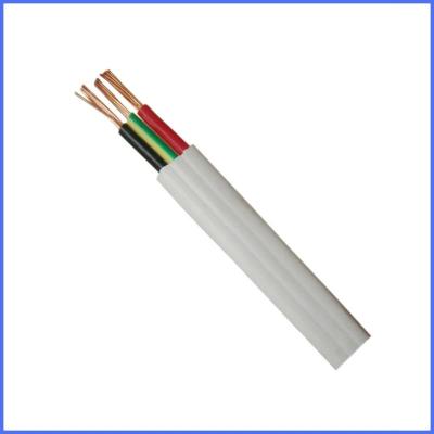 China PVC Insulated and sheathed flat wire for sale