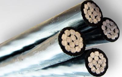 China 0.6/1kv Quadruplex Service Drop ABC Cable Wire for sale