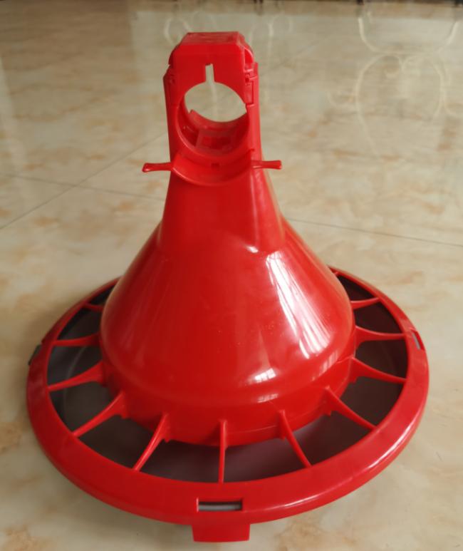 2.5 Quarts Round Poultry Food Dish 5