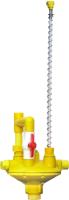 China PVC Automatic Nipple Drinker Chicken Water Nipple Installation Red for sale