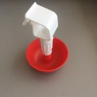 China Square Pipe Chicken Nipple Drinker With Lock Hanging Suspension Drip Cups for sale