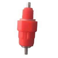 China Poultry Equipment Drinking System Automatic Ball value 360 Degree Nipple Drinker For Duck for sale
