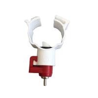 China White Nipple Drinker For Quail Poultry Drinking Line Parts Automatic for sale