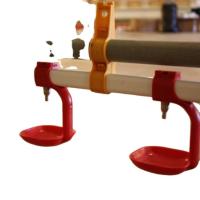 China Automatic Nipples Water Drinking system poultry water drinking cups automatic chicken feeder for sale