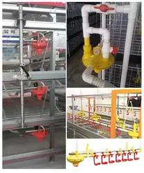 Cina Allevamento di polli con alimentatore automatico argano ausiliario principale 45 Feed Line Lifting Cup tubo tondo tariffa pollaio in vendita