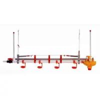 China Nipple Drinking System Broilers Poultry Drinking Line 50mm-250mm Tube for sale