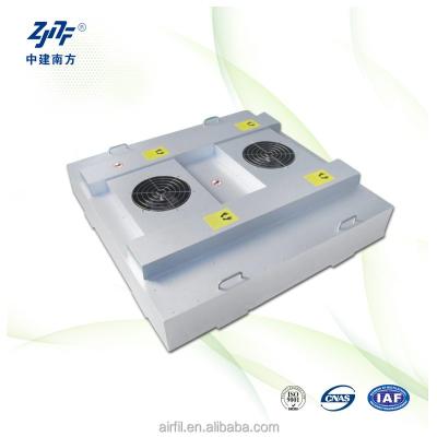 中国 16KG FFUファンフィルターユニット SUS304/201 ステンレス鋼/アルミ亜鉛塗装シート 効率 99.99% H14 販売のため