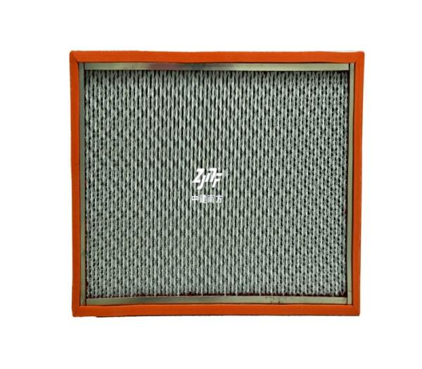 Quality H14 H13 250℃ Glass Fiber HEPA Filter , High Temp Resistant HEPA Air Filter Panel for sale