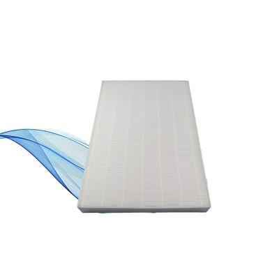China 99.97% 0.3um Sala limpia HEPA Filtro de revestimiento interior tira EPDM Material de filtración PP PET en venta