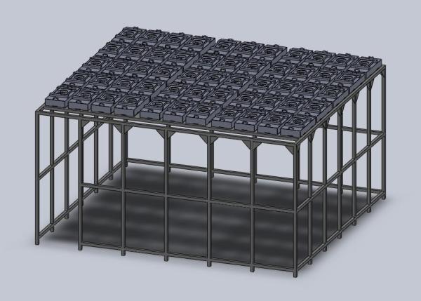 Quality Modular Clean Room Chassis with Less Than 65dB Noise Level Positive/Negative Pressure Control H14/H13 Hepa for sale
