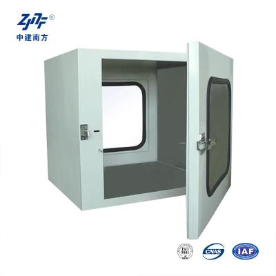 China Cleanroom Interlock Laboratory Pass Box , Air Shower Stainless Steel Pass Boxes for sale