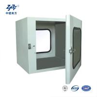 Quality Mechanical Cleanroom Interlock Pass Box Dust Free With Interphone UV Light for sale
