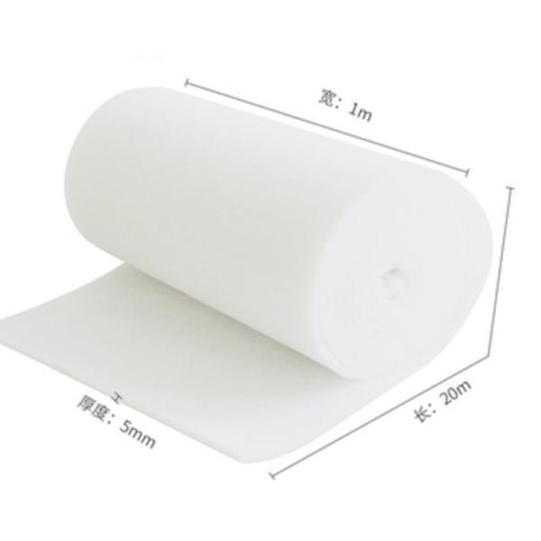 Quality Full Adhesive Ceiling Filter Media 0.3um H13 H14 HEPA F5 Roll EU5 Merv 9 C-600G for sale