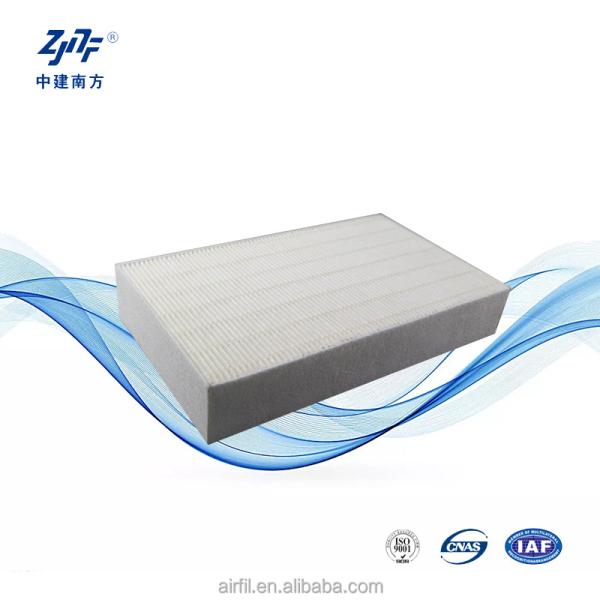 Quality Mini Pleated HEPA H14 Filter Material Customized For Fume Extraction System for sale