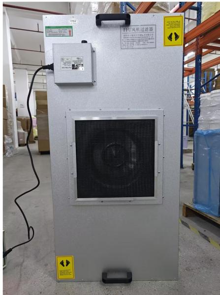 Quality Horizontal Clean Room FFU Fan Filter Unit , 220V 50Hz Laminar Flow Hood for sale