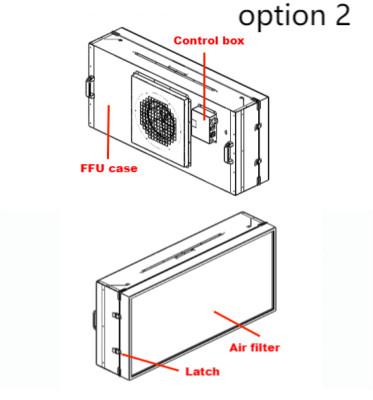 Quality 2X4 2X2 FFU Fan Filter Unit Air Purification Equipment For Cleanroom for sale