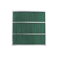 China G3 G4 Air Pre Filter 5um Panel Folding Rectangular For HVAC Replacement for sale